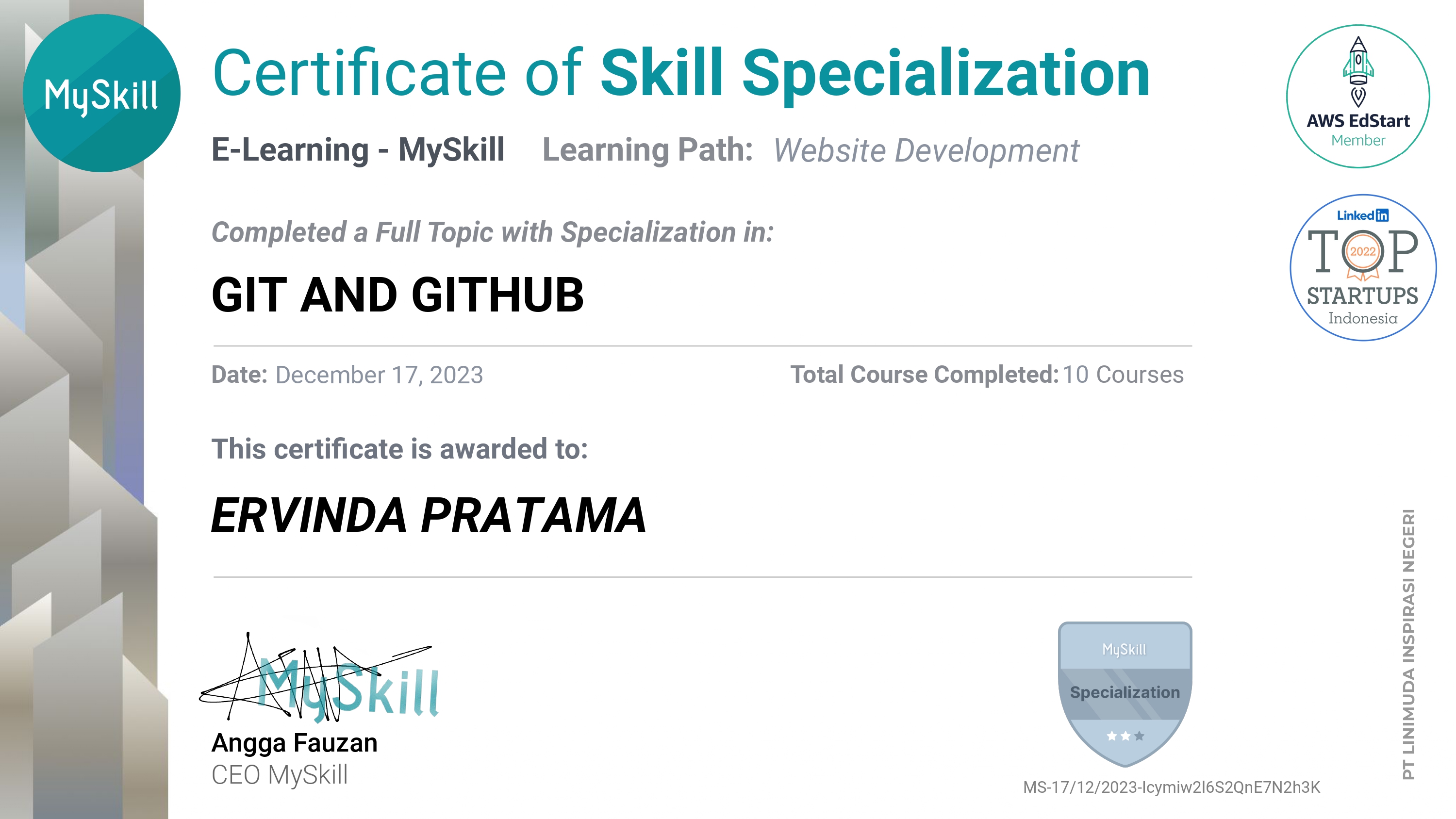 Network Engineer L2 - Ervinda Pratama Network Engineer L2 - Ervinda Pratama